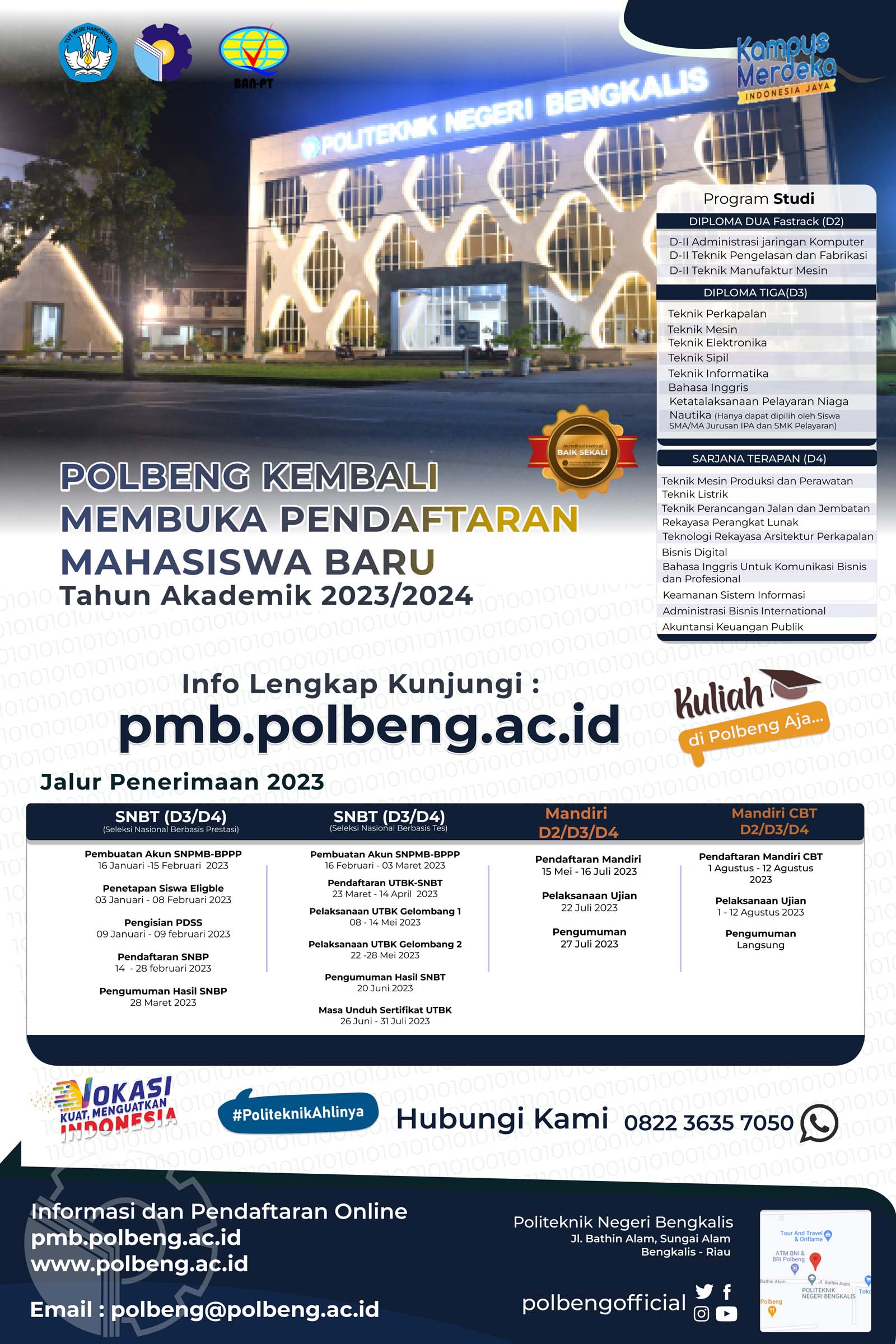 Maukuliah | Politeknik Negeri Bengkalis