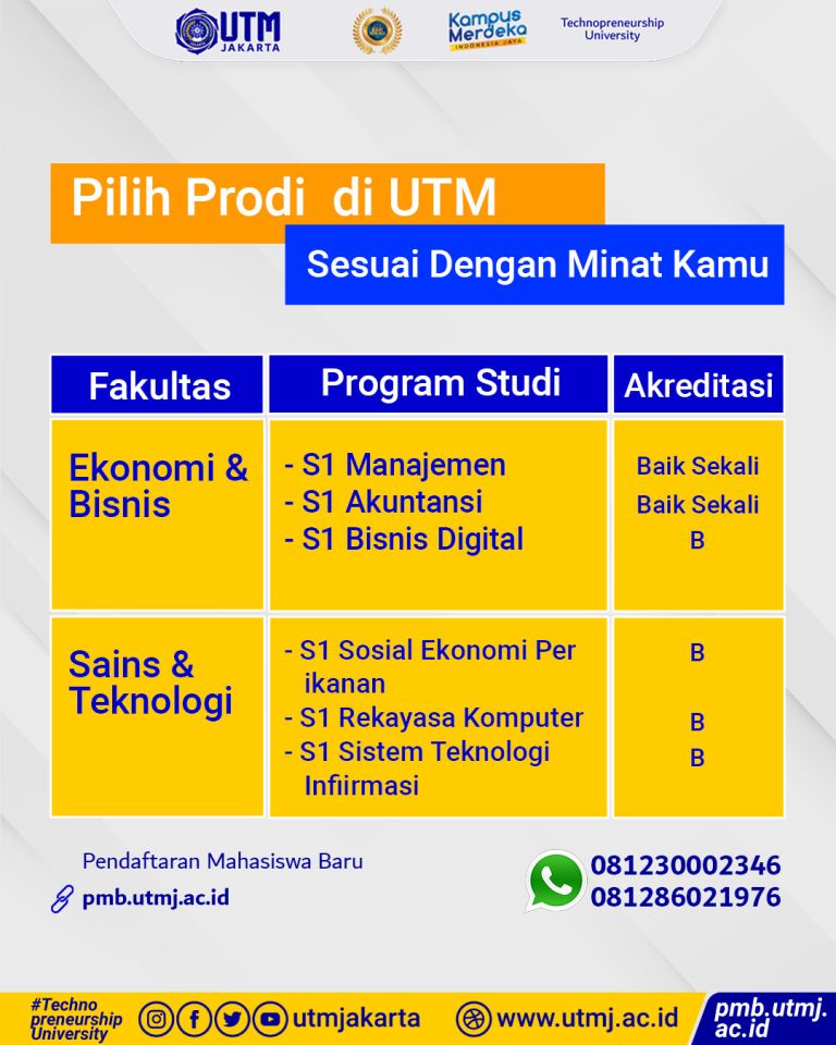 Maukuliah | Universitas Teknologi Muhammadiyah Jakarta