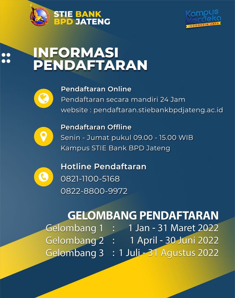 Maukuliah | Sekolah Tinggi Ilmu Ekonomi Bank BPD Jateng